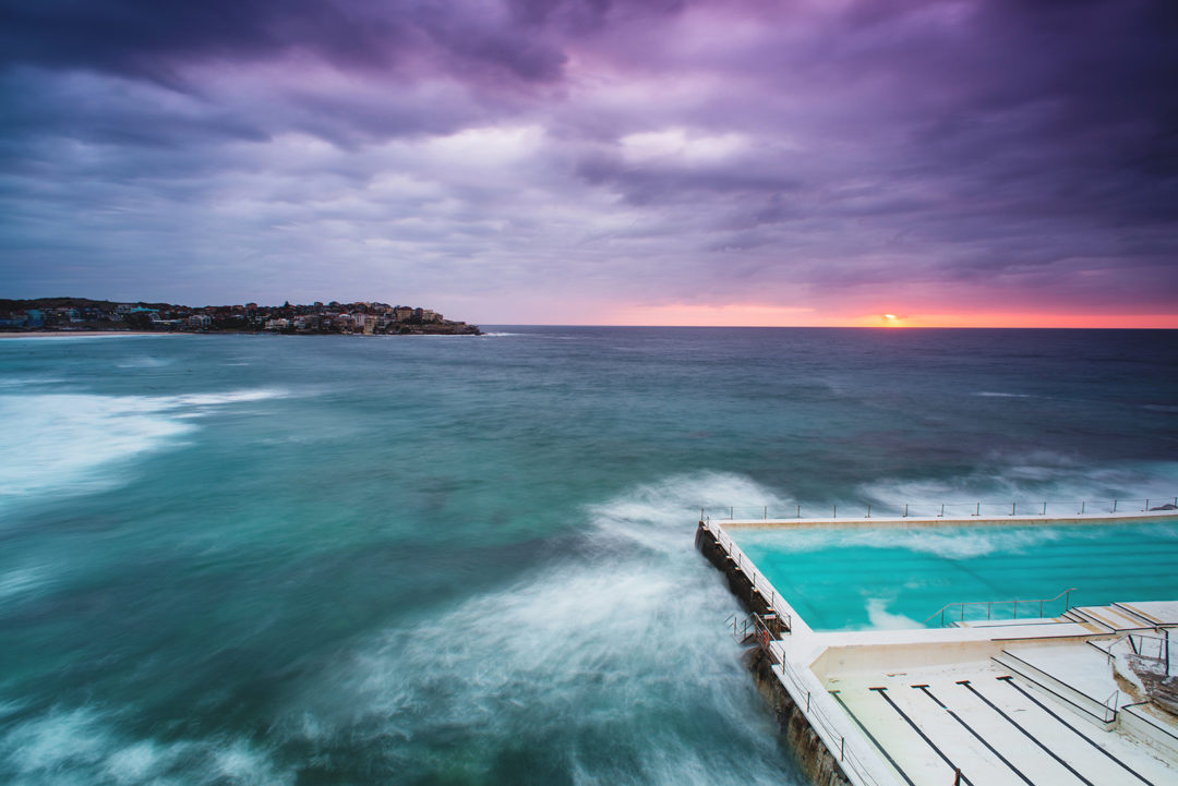 Sunset Tones, Bondi Beach, Australia. - FROTHERS GALLERY