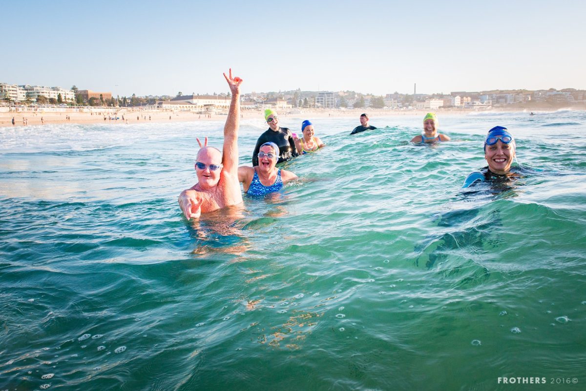 Happy Swimmers, Bondi Beach, Australia - FROTHERS GALLERY